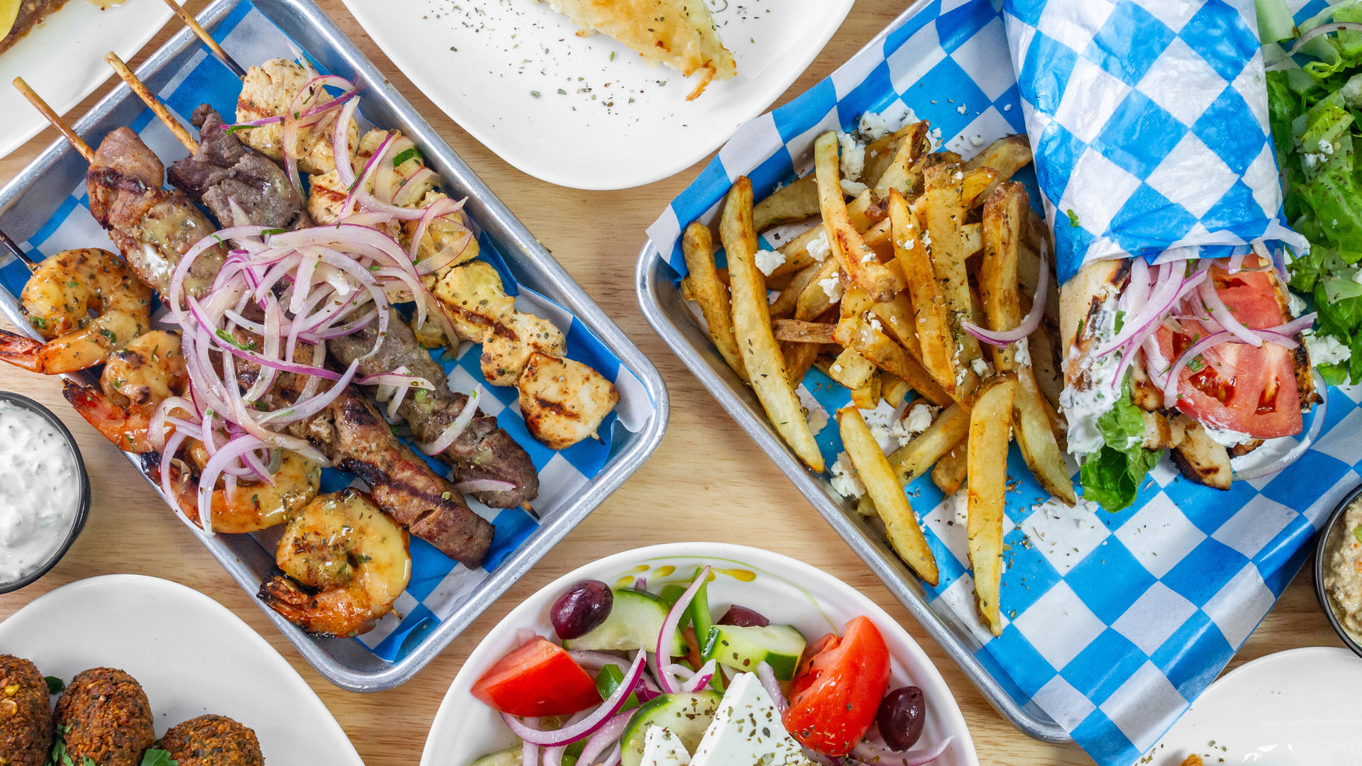 kairos Greek Street Food Ordering Website - New York, NY