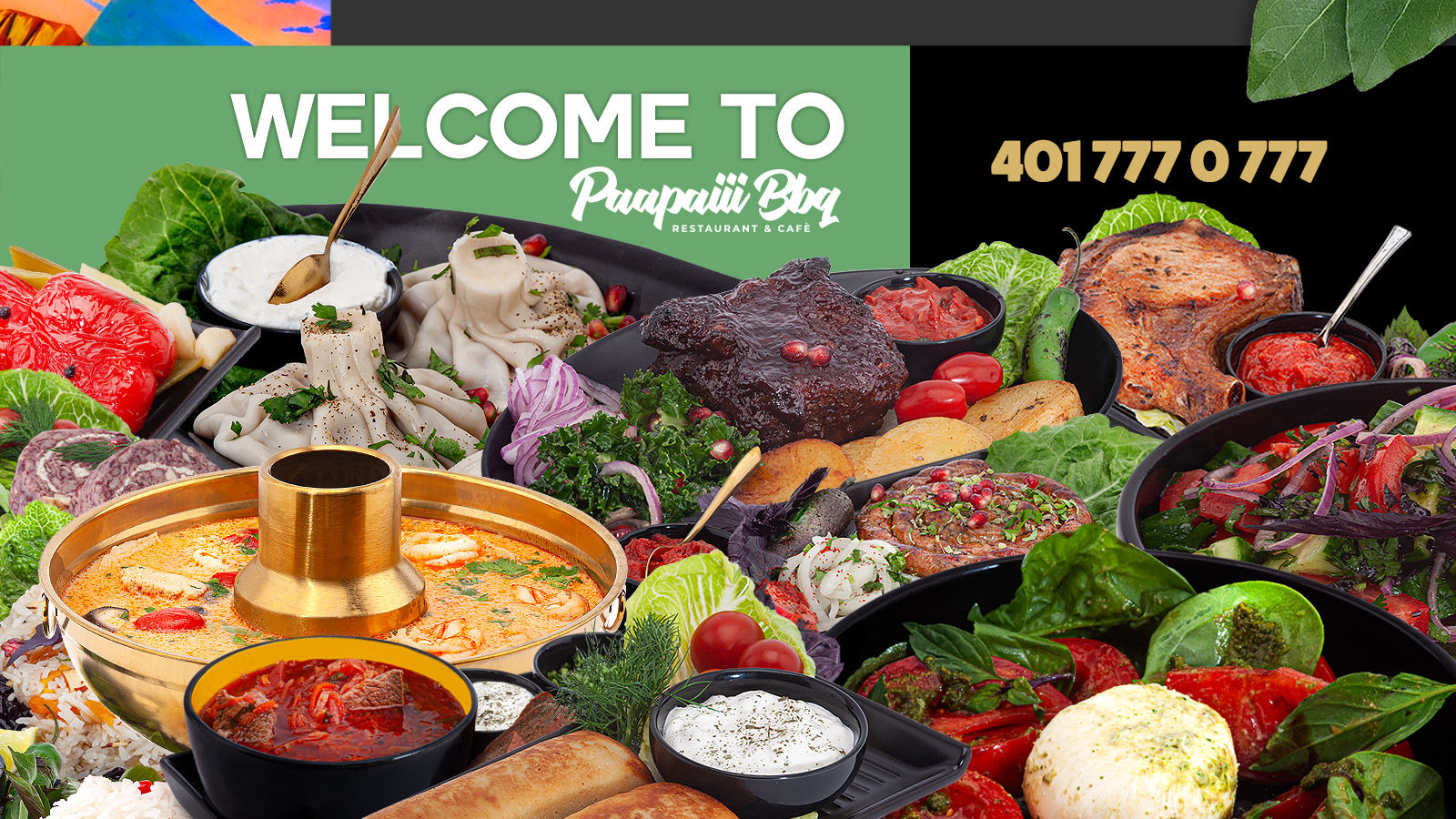 Paapaiii BBQ Villa Ordering Website - Los Angeles, CA