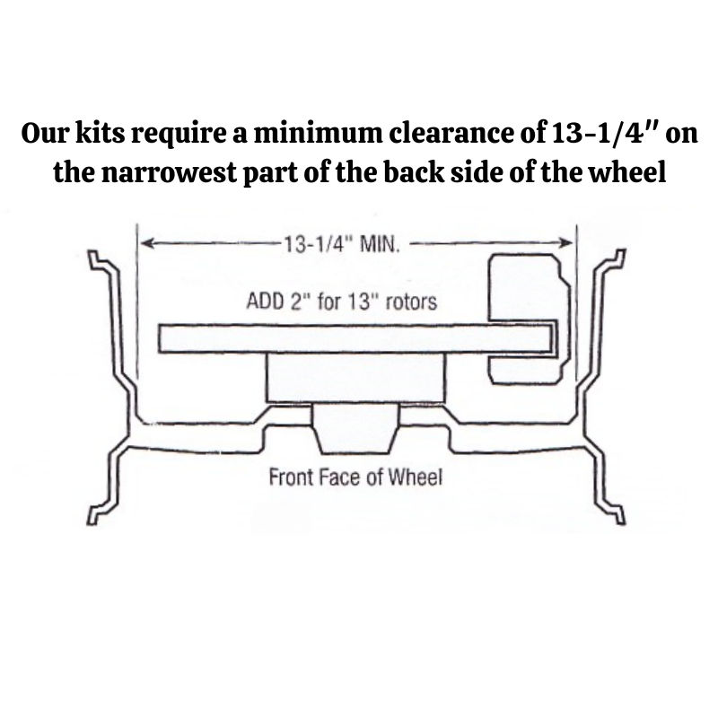 Front Disc Brake Conversion Kit - For 1941-1954 Chrysler 8-cyl, 1950 ...