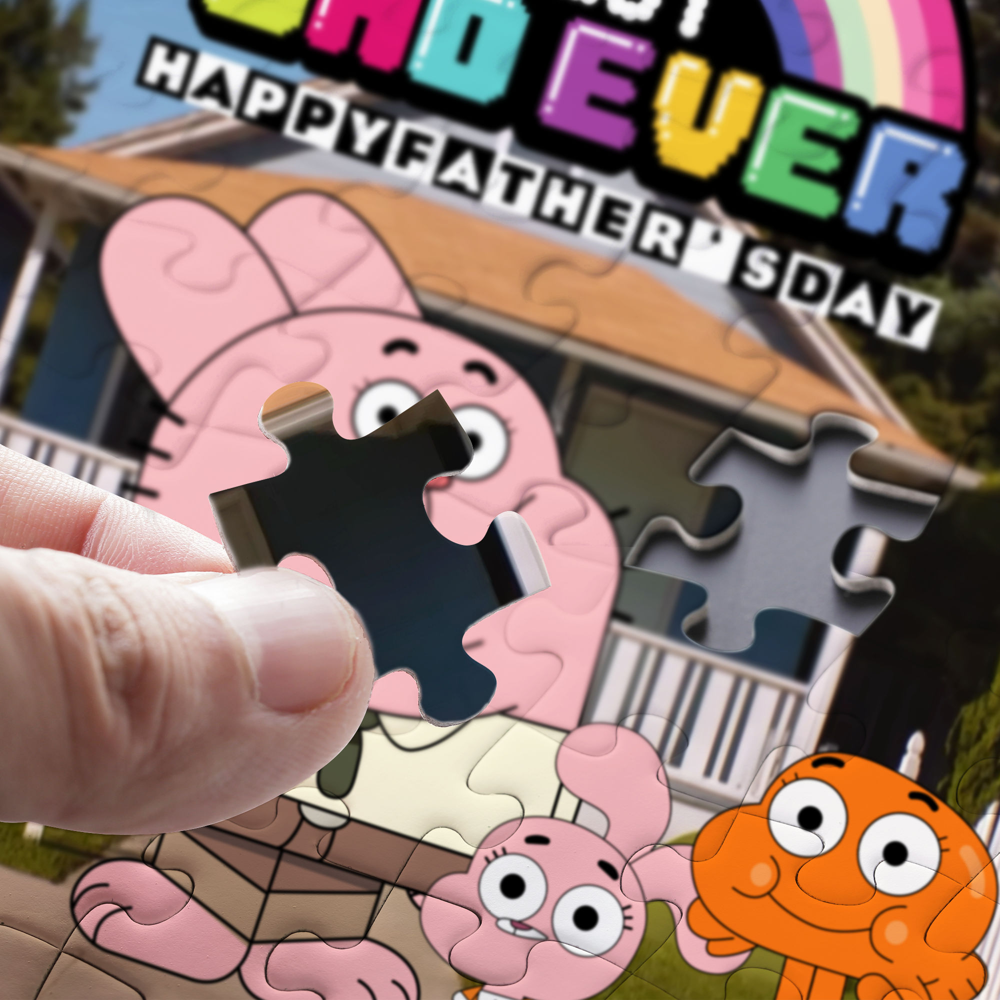 Jigsaw Puzzle Personalized - Best Dad Ever - Happy Father's Day ...