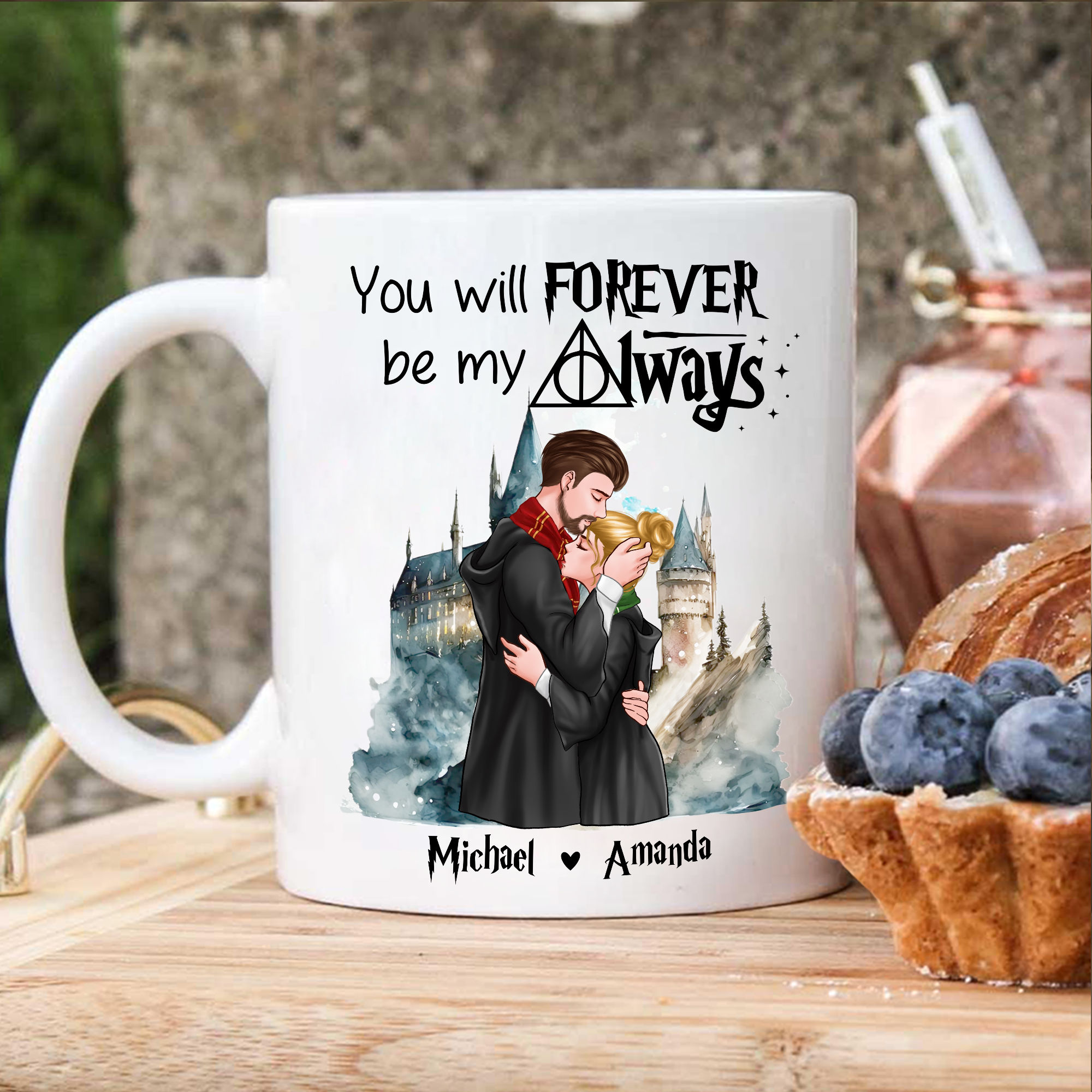 Personalized Mug - Couple - You Will Forever Be My Always - Gift for ...