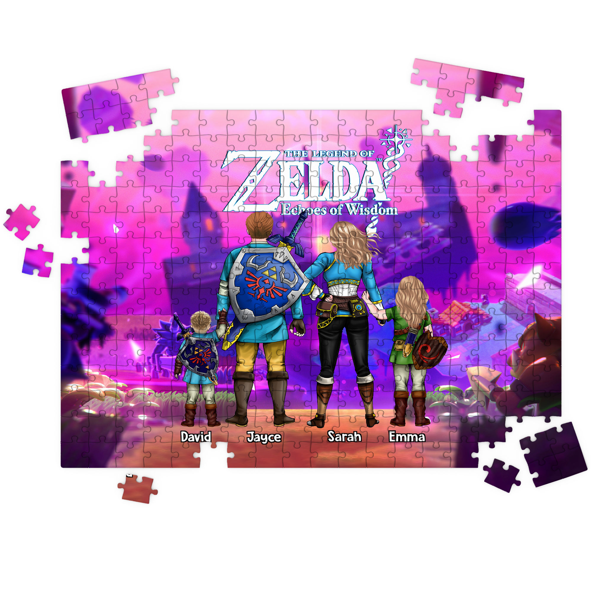 Personalized Jigsaw Puzzles - The legend of Zelda Echoes of Wisdom ...