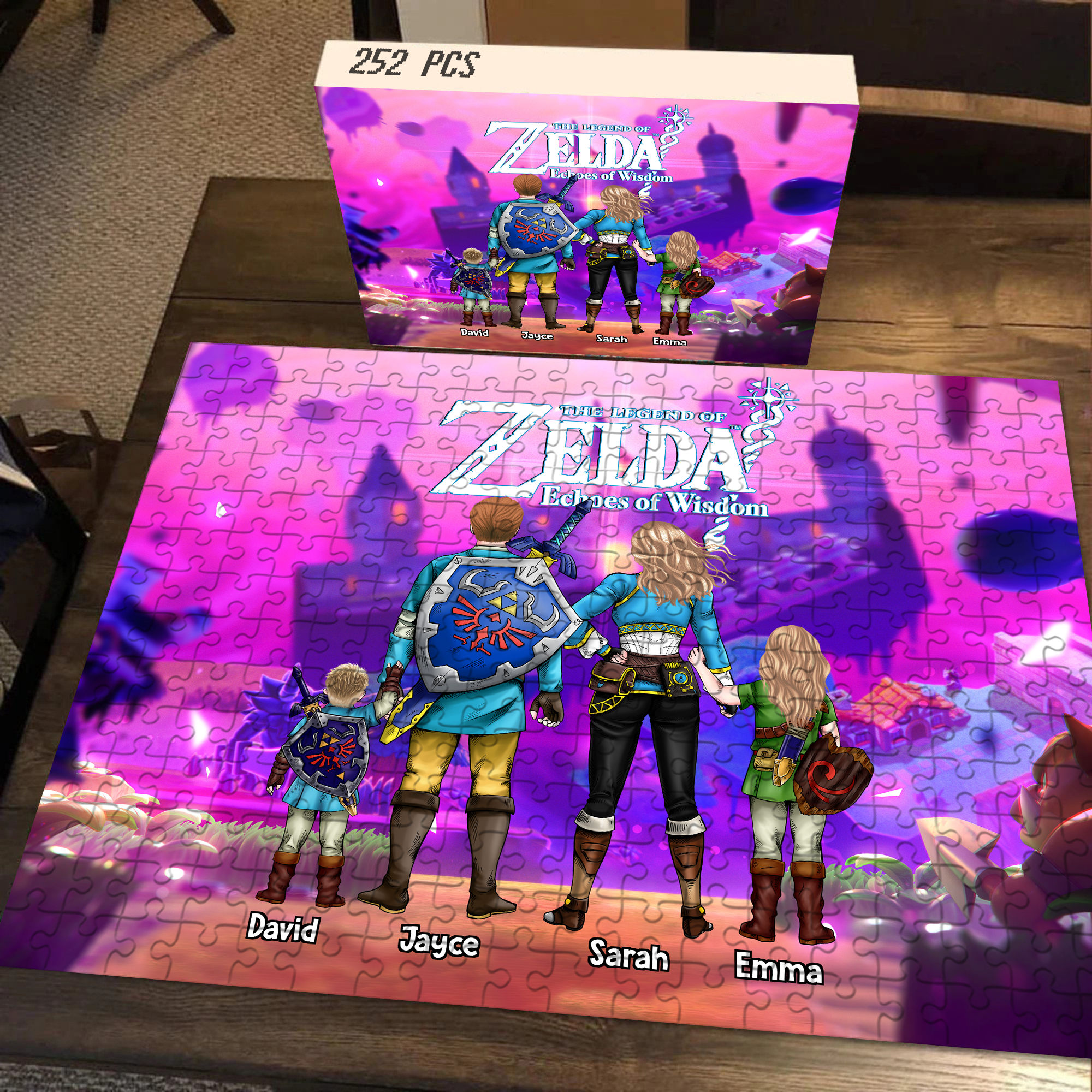 Personalized Jigsaw Puzzles - The legend of Zelda Echoes of Wisdom ...