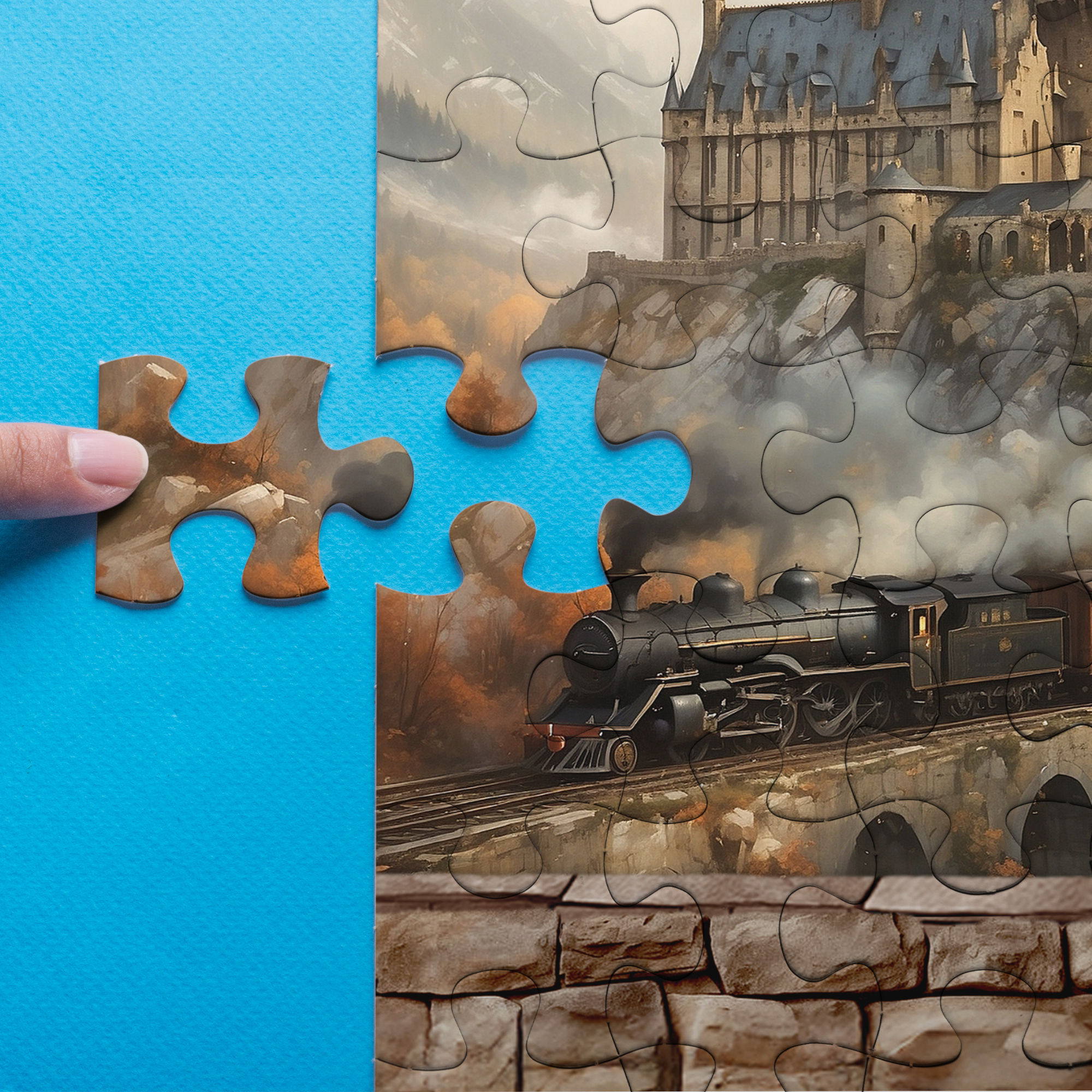 Personalized Jigsaw Puzzles - Wizard School - Always Friends - Best ...