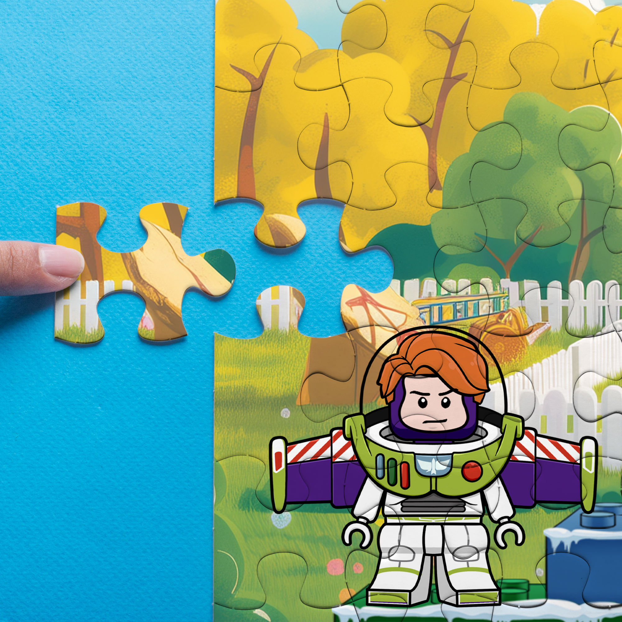 Jigsaw Puzzle Personalized - Best Family Ever - LEGO Minifigures ...