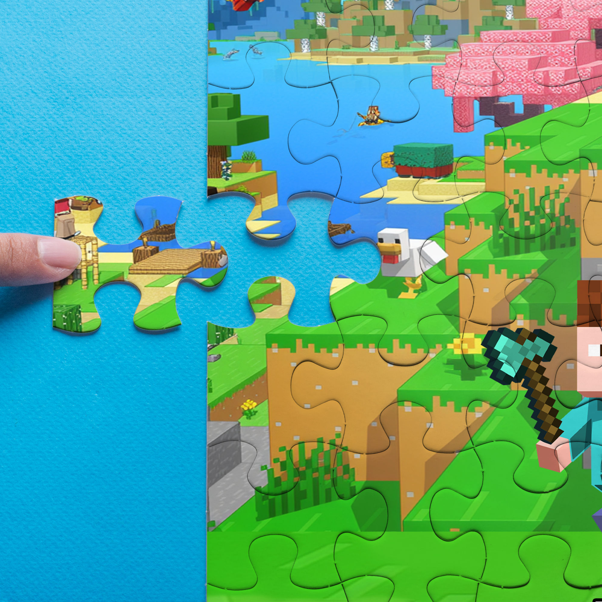 Jigsaw Puzzle Personalized - DadCraft - Happy Father's Day - A ...