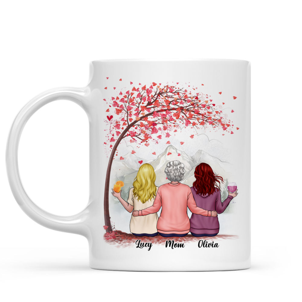 Mother and Daughters - The Love between a Mother and Daughters is forever (14905) - Personalized Mug