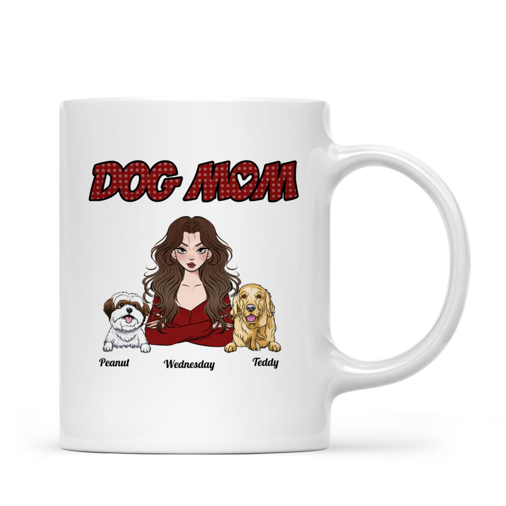 Wicked Dog Mom - Mug - Christmas Gifts For Dog Moms - Up to 4 Dogs ...