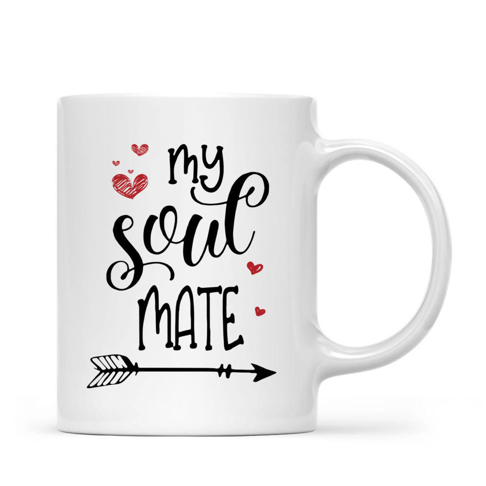 Couple - My soul mate - Personalized Mug