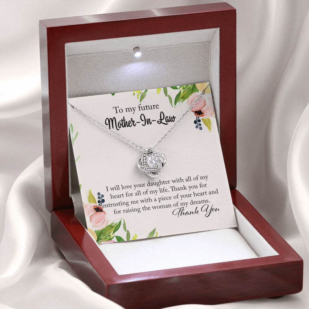 Mother s Day Necklace Love Knot Necklace To My Future Mother in law Necklace For Mother s Day Jewelry Birthday Gift Mom 26366