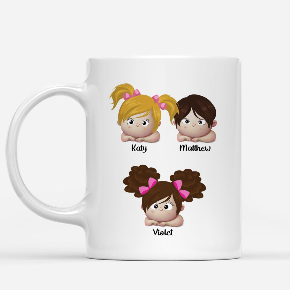 Personalized Family Mug - Life Is Just Better with Grandkids Personalized Family Mug - Life Is Just Better with Grandkids