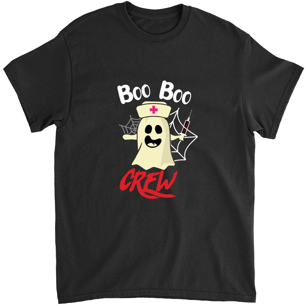 Halloween Funny Shirt, Boo Boo Crew Shirt, Halloween Nurse Boo Shirt