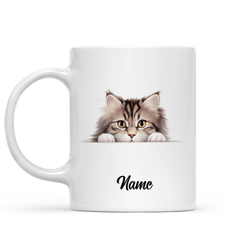 Cat Mug - Cute Cat , Lover Gift - Cat Mug - Lovely Gifts For Family ...