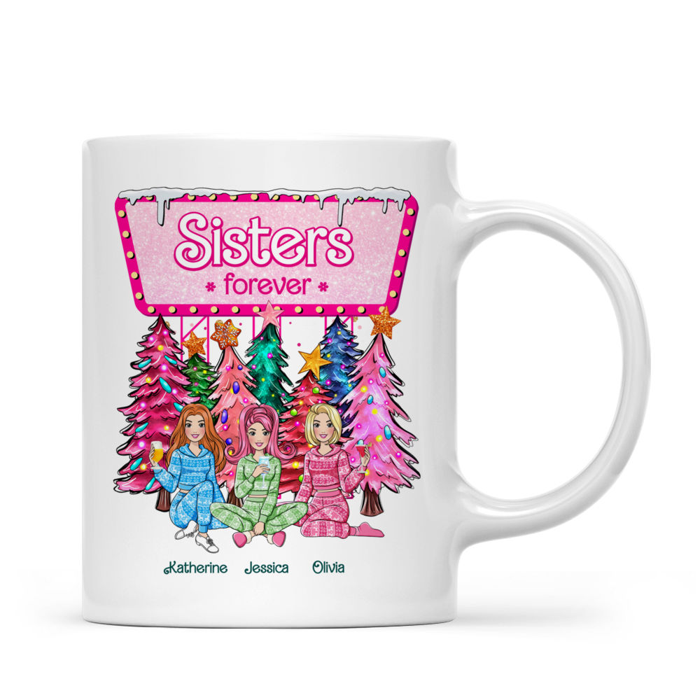 Christmas Gifts - Personalized Mug - Sibling Gifts - Sisters Forever ...