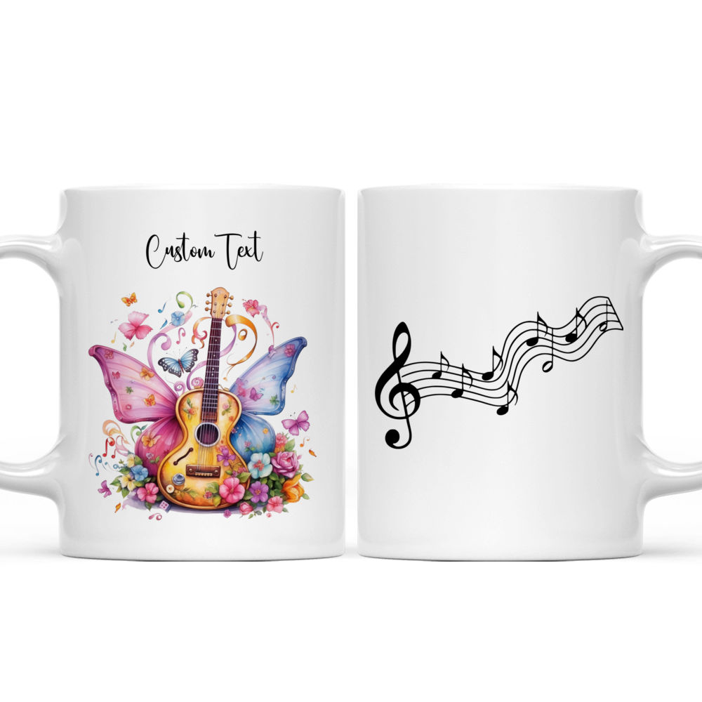 Music Mug - Music Instrument Mug - Music Notes - Custom Mug - Gifts For ...