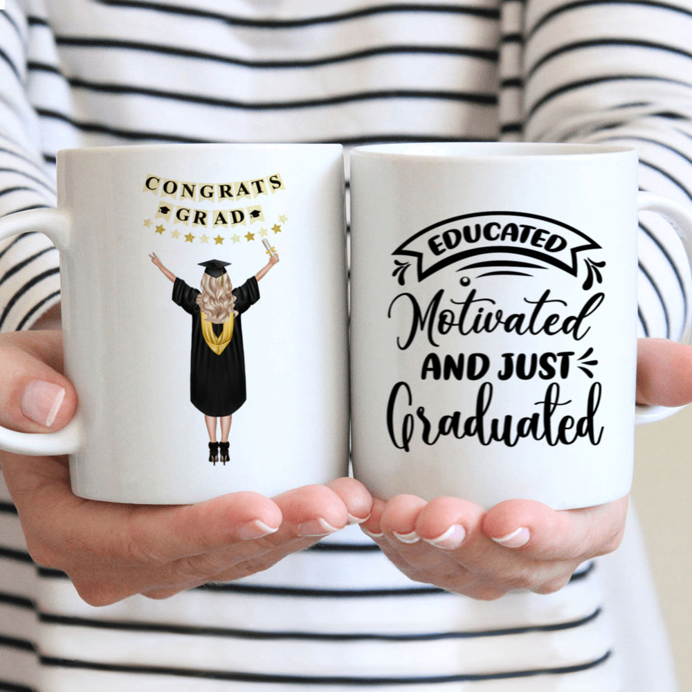 Graduation friends - Graduation Girl - Personalized Graduation Mug 2024