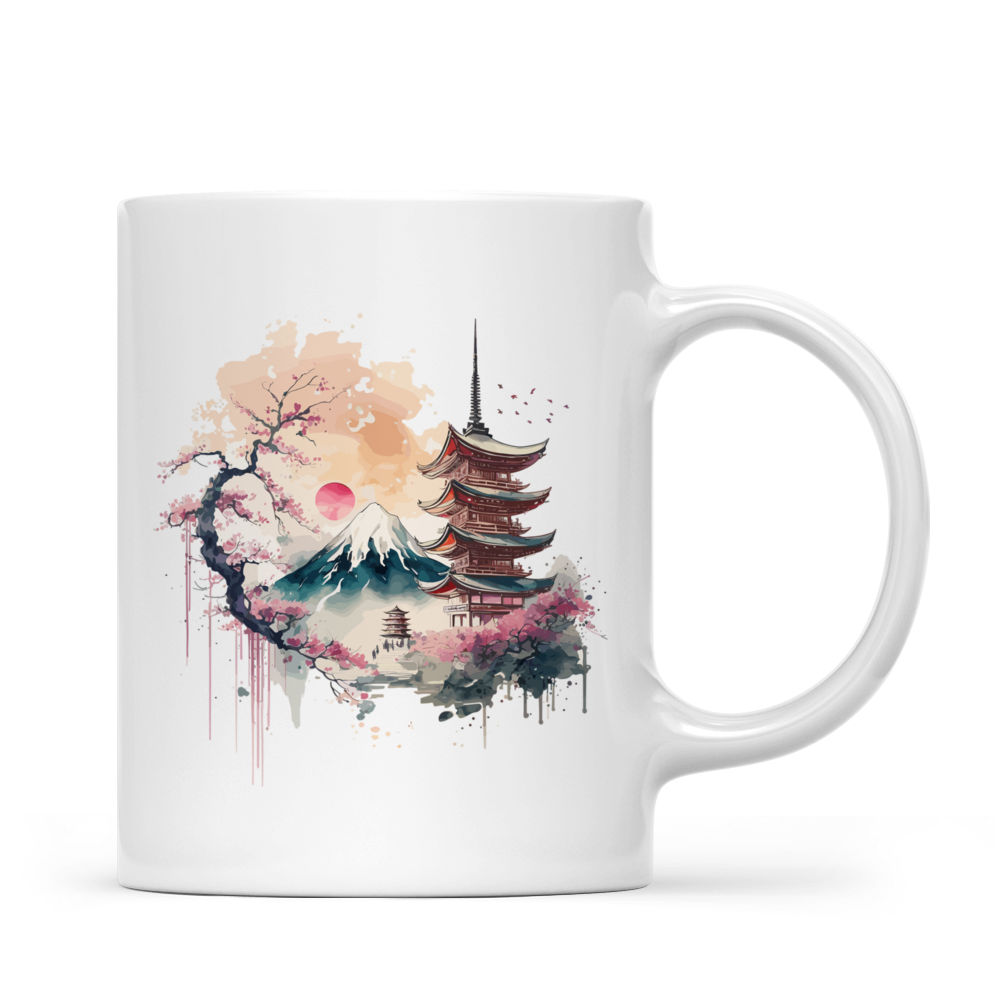 Japan Mug - Japanese Geisha Mug - Custom Mug - Gifts For Family, Lovers ...