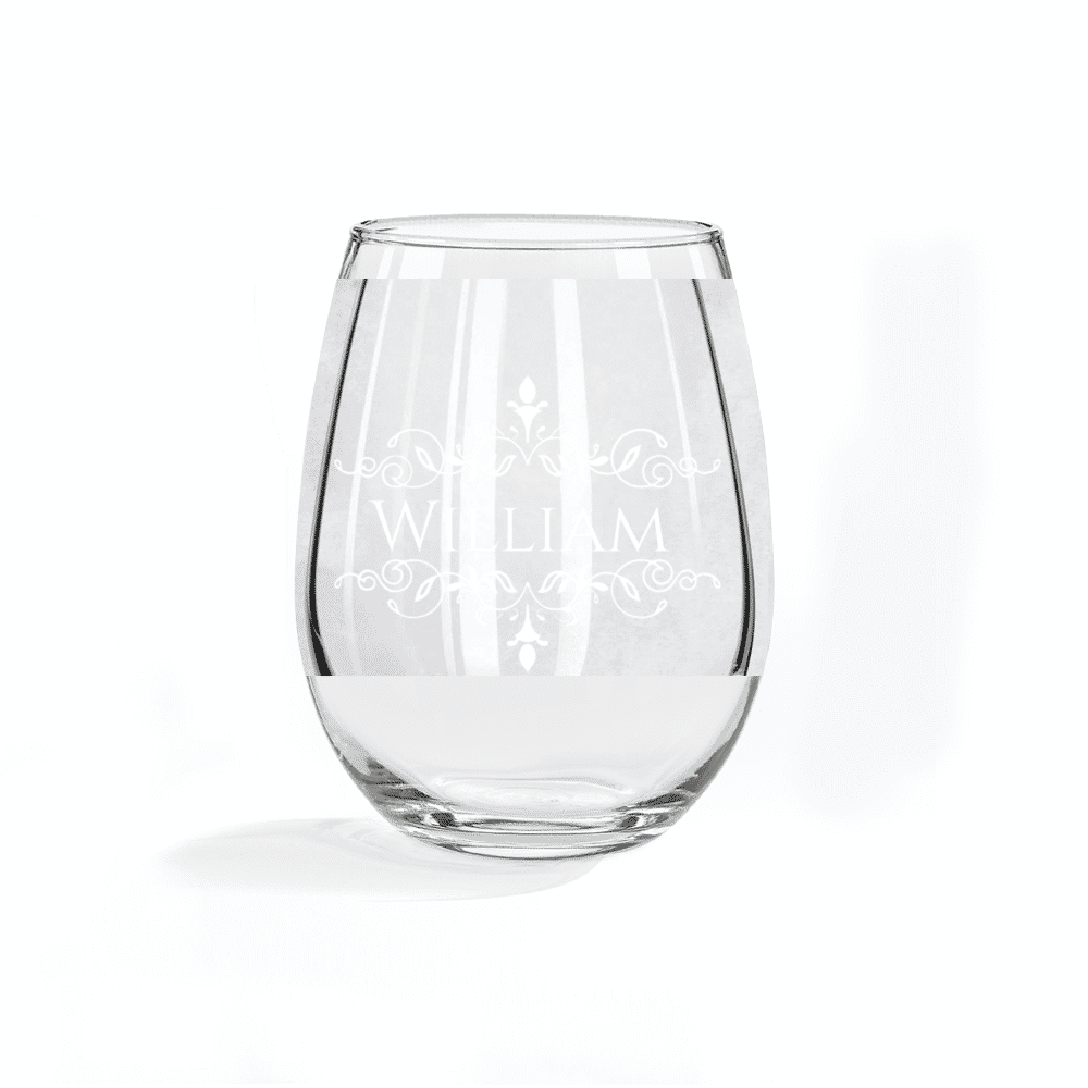 Wine Glass - Name Custom - Personalized Wine Glass
