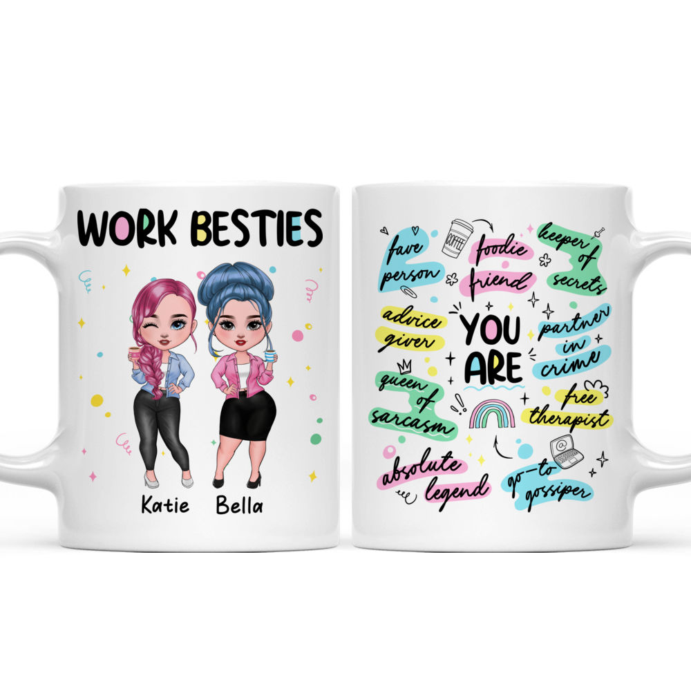 Work Bestie Gifts - Work Besties You Are - Gifts For Colleagues ...