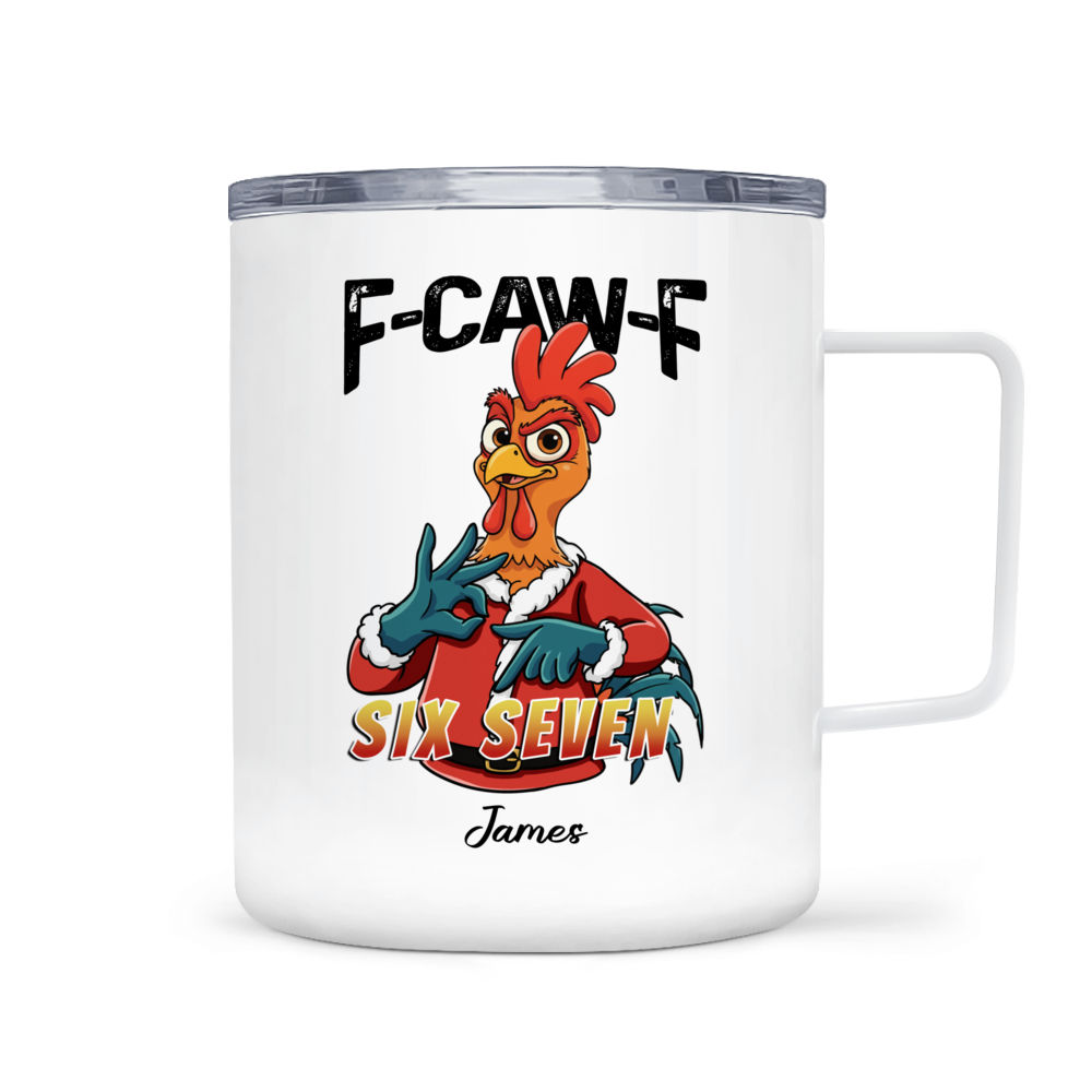 Personalized Set - Personalized Mug - Funny Mug - Humorous Crow F-Caw-F ...