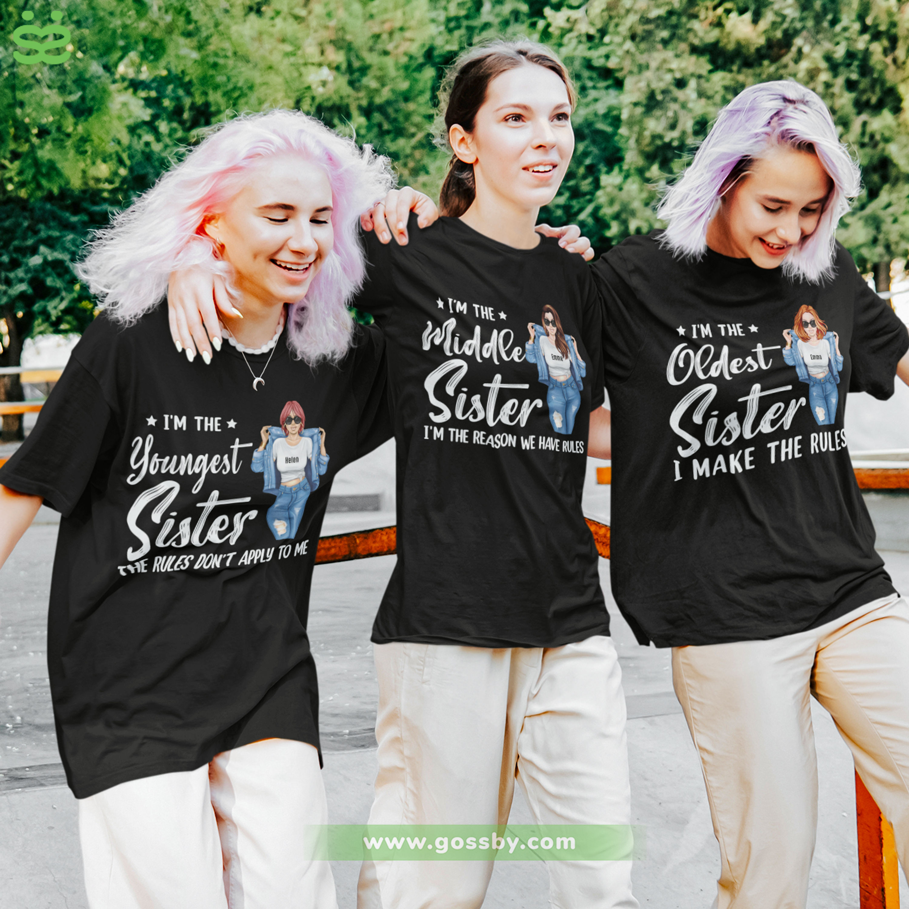 Sisters - Sisters Are The Rules (The Oldest/Middle/Youngest Sister) V4 ...