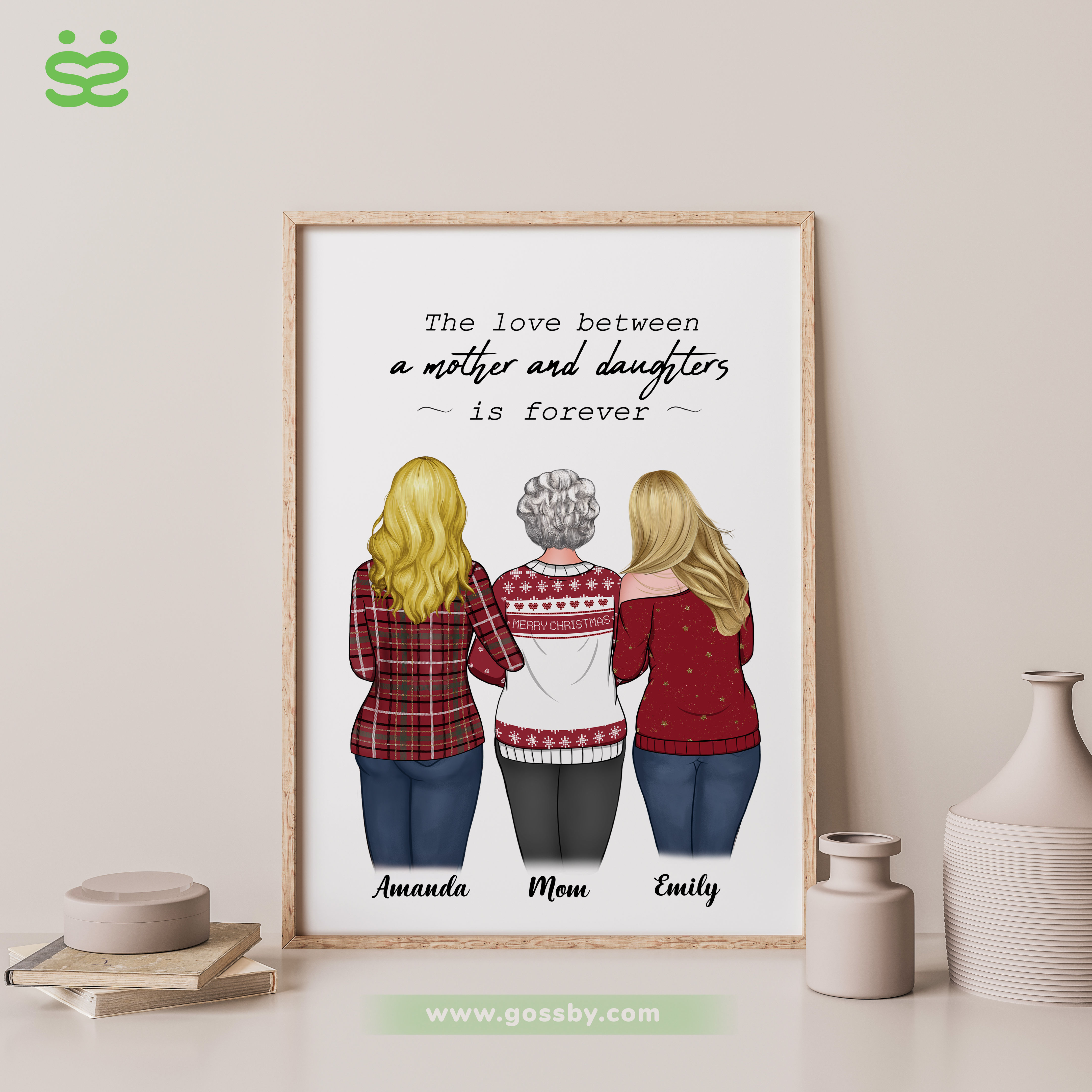 Mother & Daughter Poster - The Love Between A Mother And Daughters Is ...