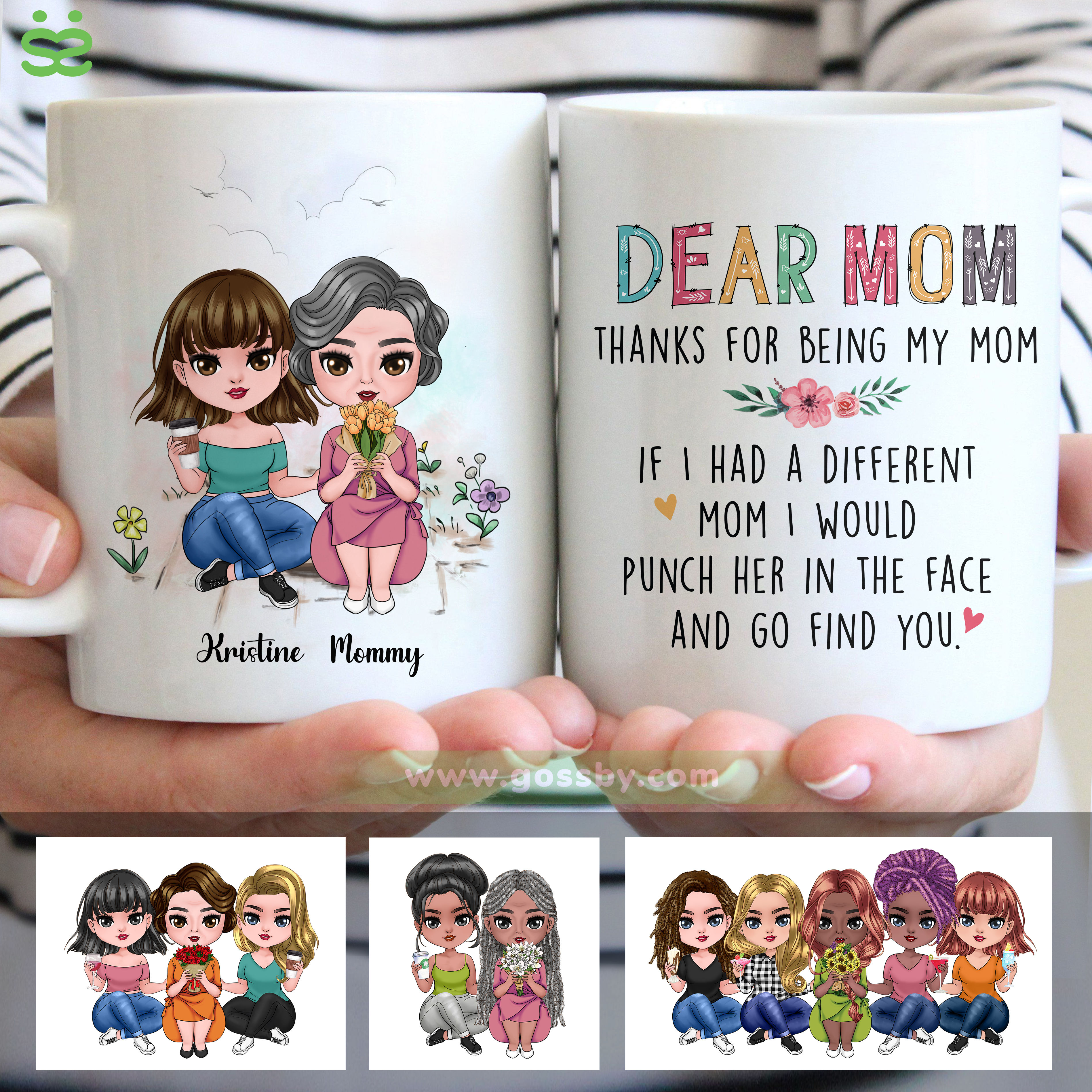 Mother's Day Mug - Dear Mom, Thanks For Being My Mom, If I Had A ...