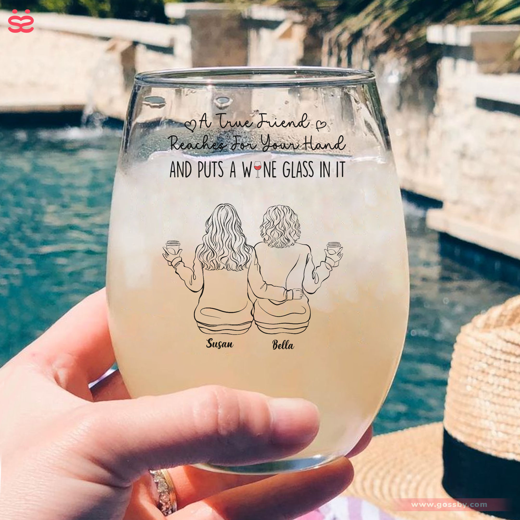 Best friends - A True Friend Reaches For Your Hand And Puts A Wine ...