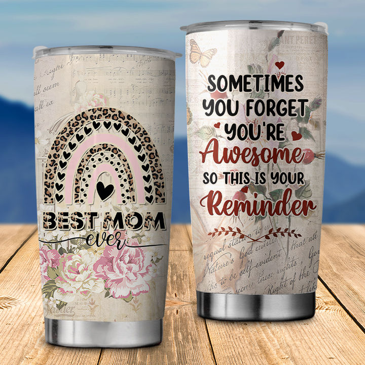 Mother Tumbler Best Mom Ever Mothers Day Stainless Steel Tumbler
