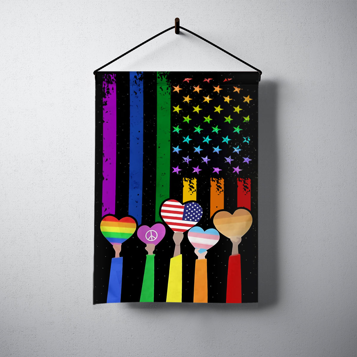 LGBT Pride Flag - LGBT Pride Month Flag Unicorn LGBT Flag Inclusion ...