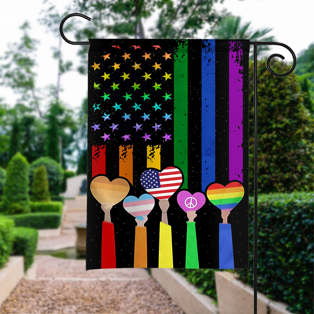 LGBT Pride Flag - LGBT Pride Month Flag Unicorn LGBT Flag Inclusion ...