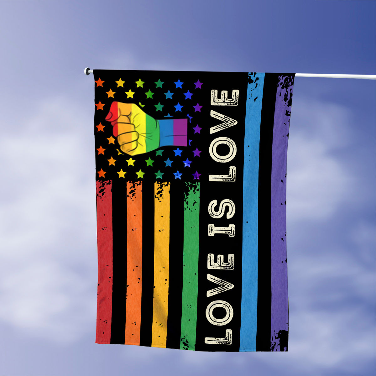 LGBT Pride Flag - LGBT Pride Month Flag Unicorn LGBT Flag Inclusion ...