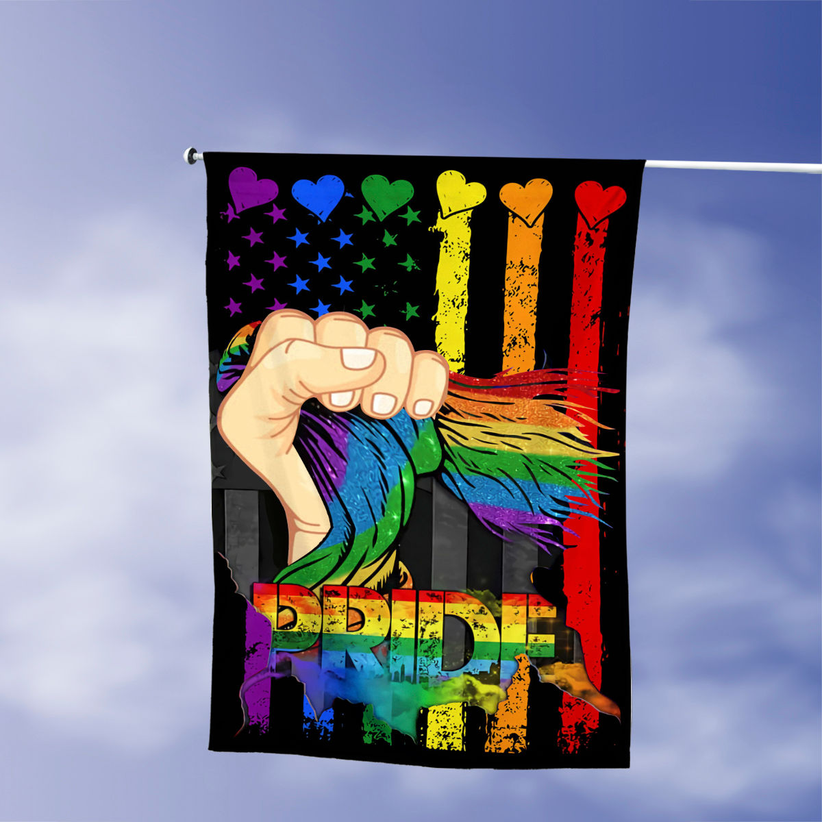 LGBT Pride Flag - LGBT Pride Month Flag Unicorn LGBT Flag Inclusion ...