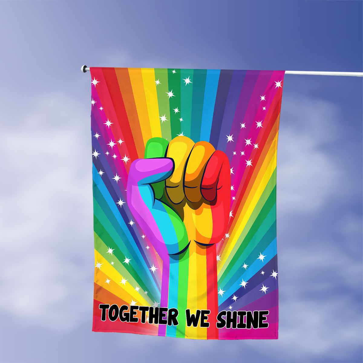 LGBT Pride Flag - LGBT Pride Month Flag Unicorn LGBT Flag Inclusion ...