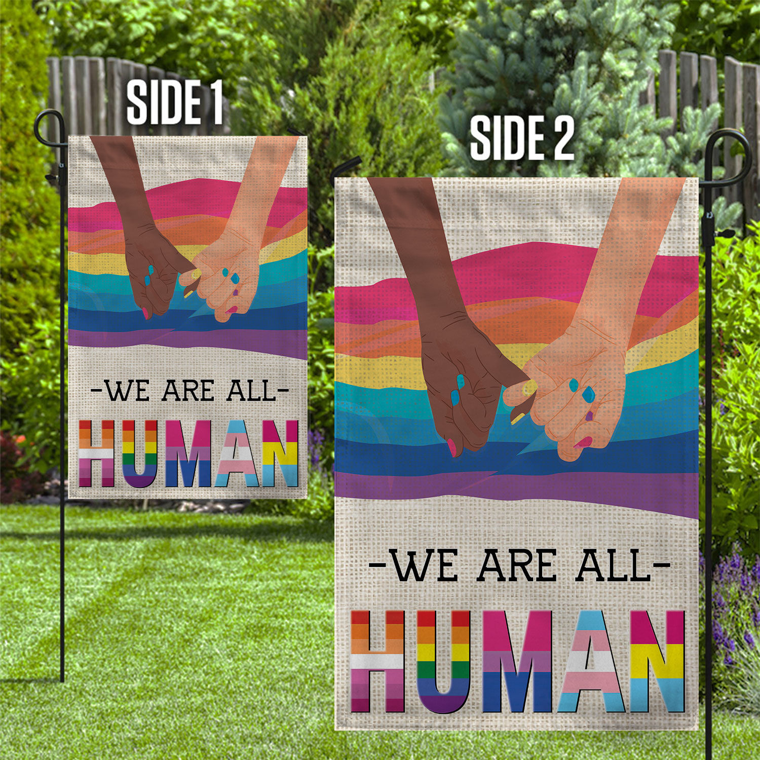 LGBT Pride Flag - LGBT Pride Month Flag Unicorn LGBT Flag Inclusion ...