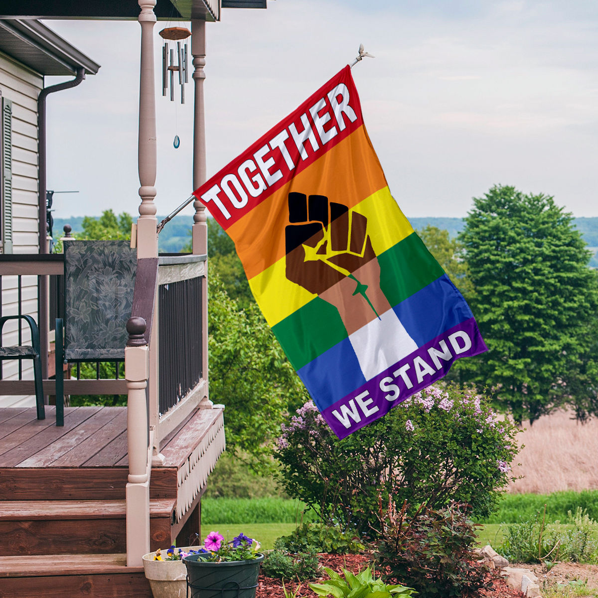 LGBT Pride Flag - LGBT Pride Month Flag Unicorn LGBT Flag Inclusion ...