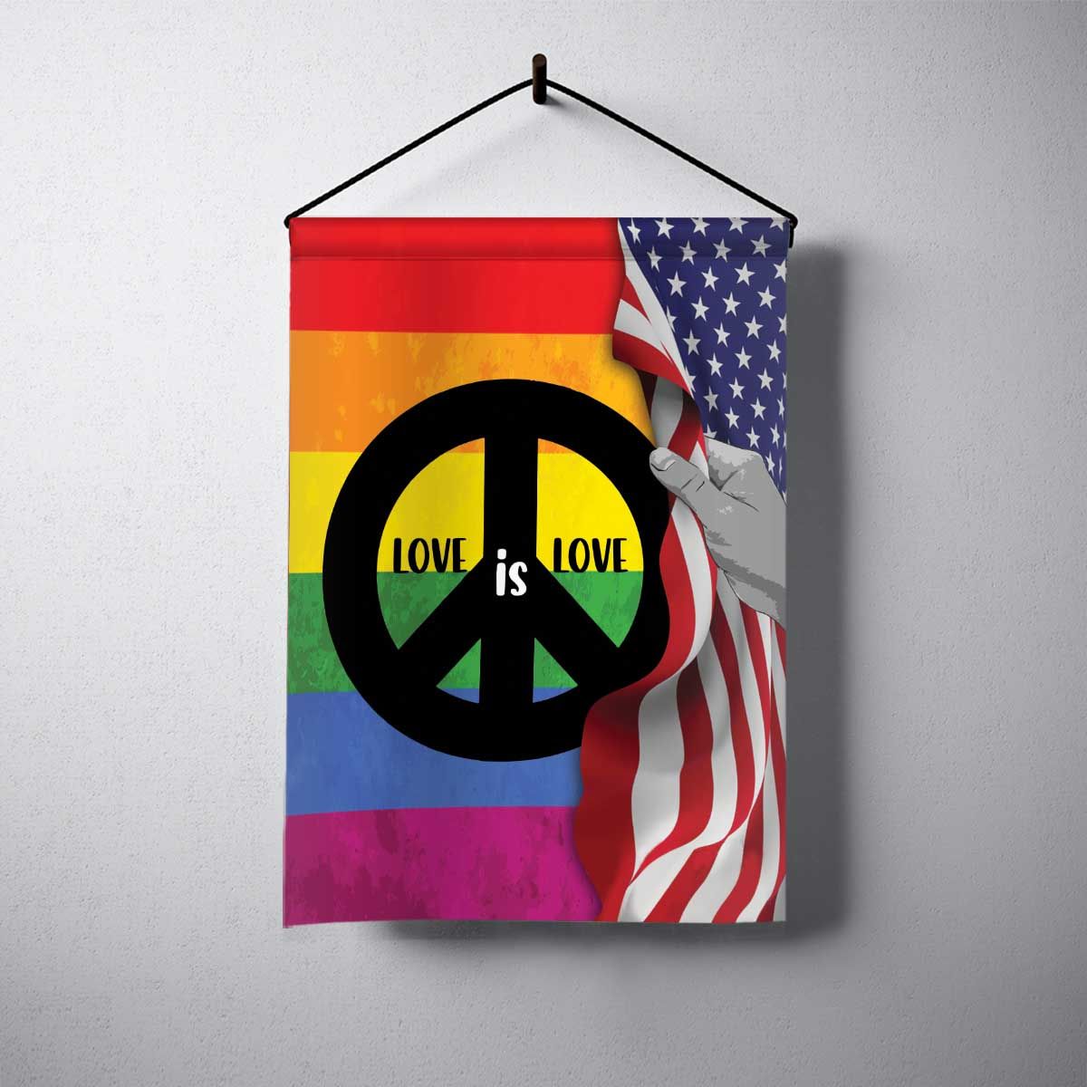 LGBT Pride Flag - LGBT Pride Month Flag Love Is Love LGBT Flag ...
