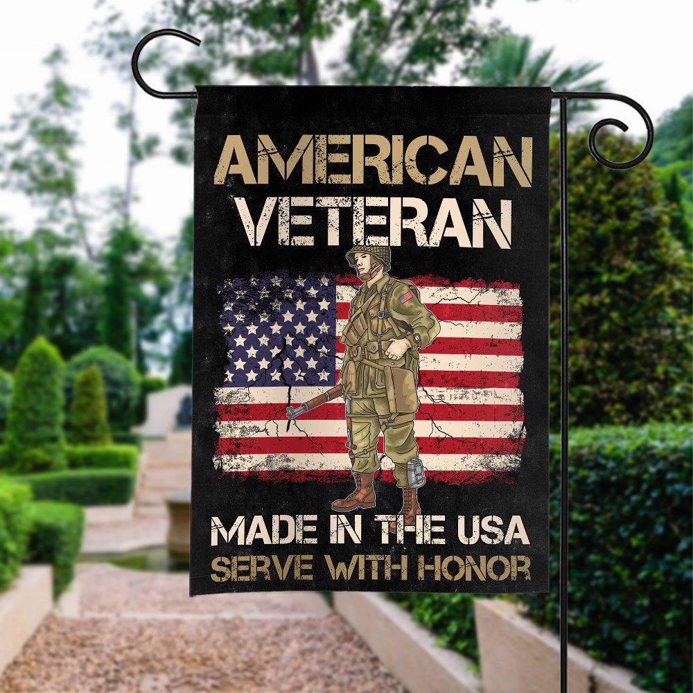 Veteran Memorial Day - US Army Veteran Flag God Bless America Flag ...