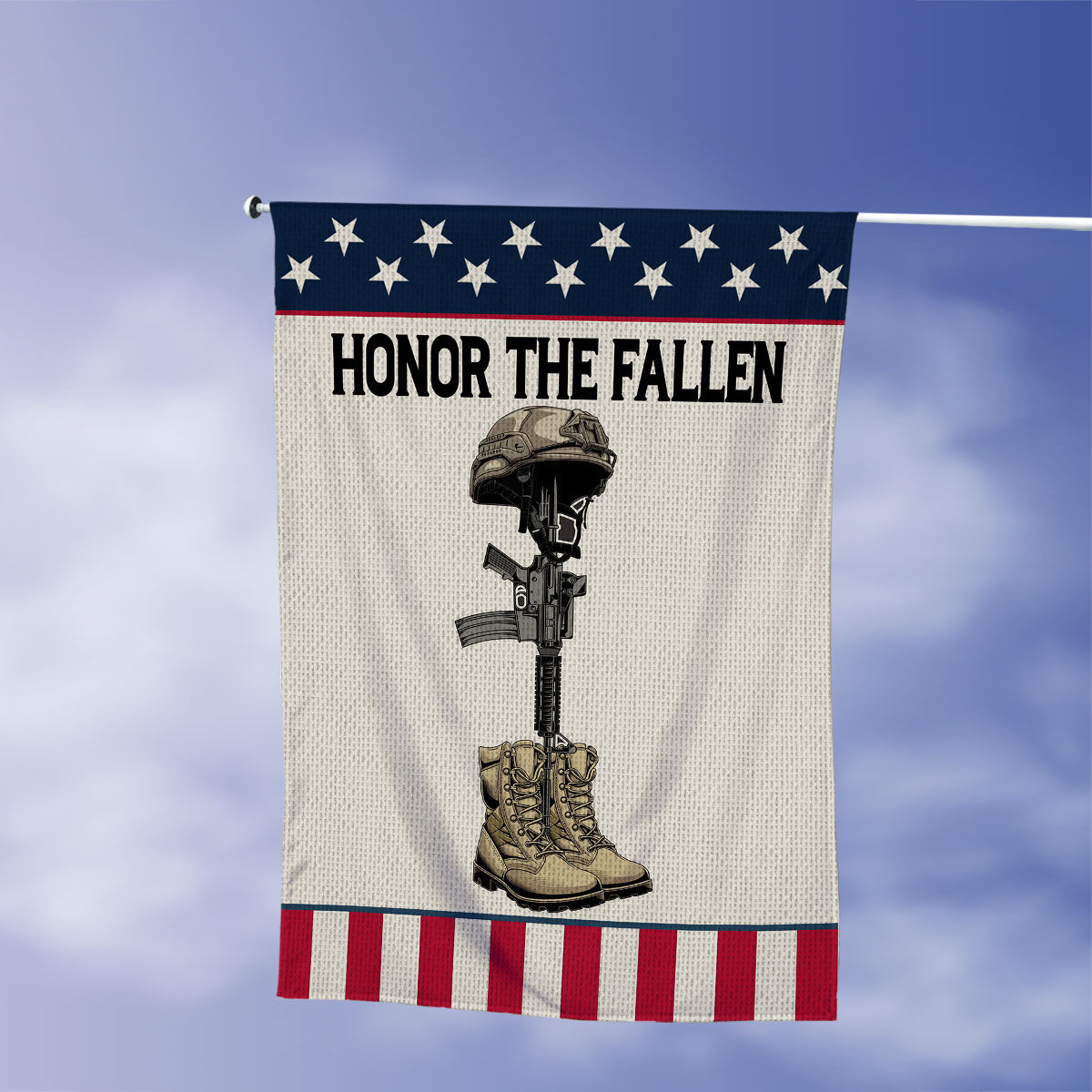 Veteran Memorial Day - US Army Veteran Flag God Bless America Flag ...