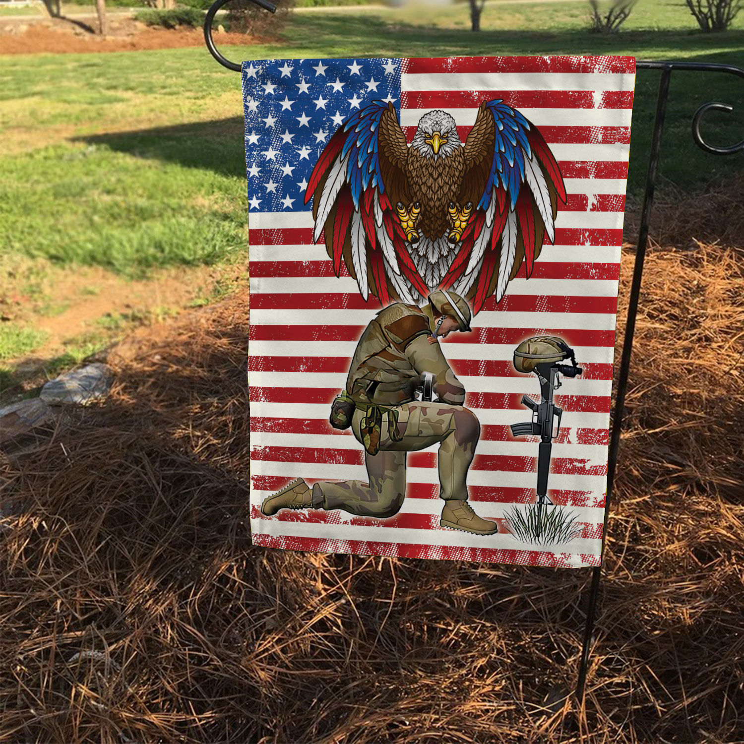 Veteran Memorial Day - US Army Veteran Flag Fallen soldier Flag Veteran ...