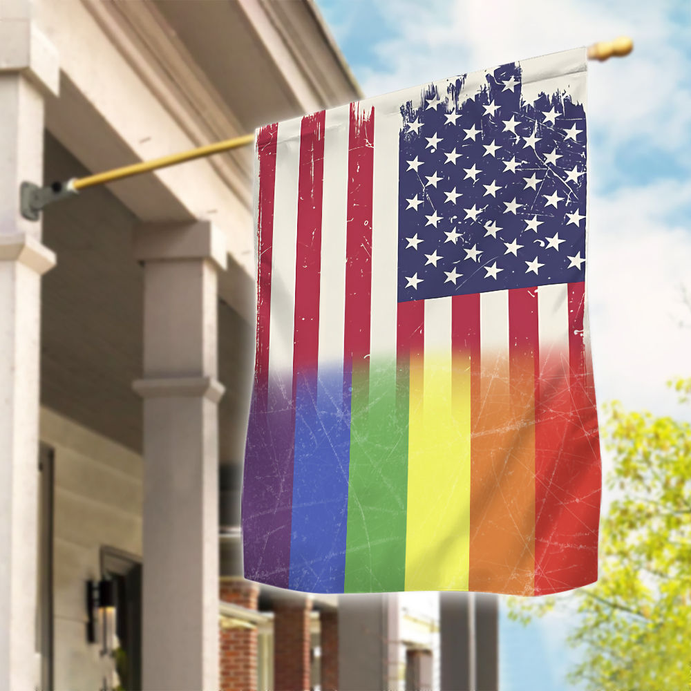 LGBT Pride Flag - LGBT Pride Month Flag Unicorn LGBT Flag Inclusion ...