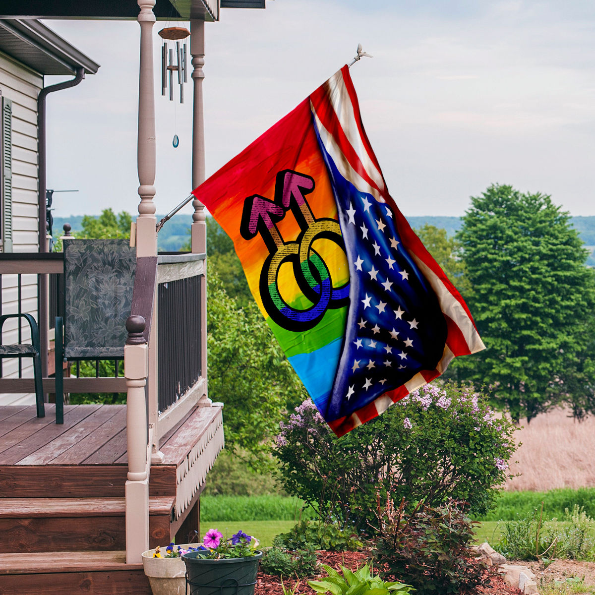 LGBT Pride Flag - LGBT Pride Month Flag Unicorn LGBT Flag Inclusion ...