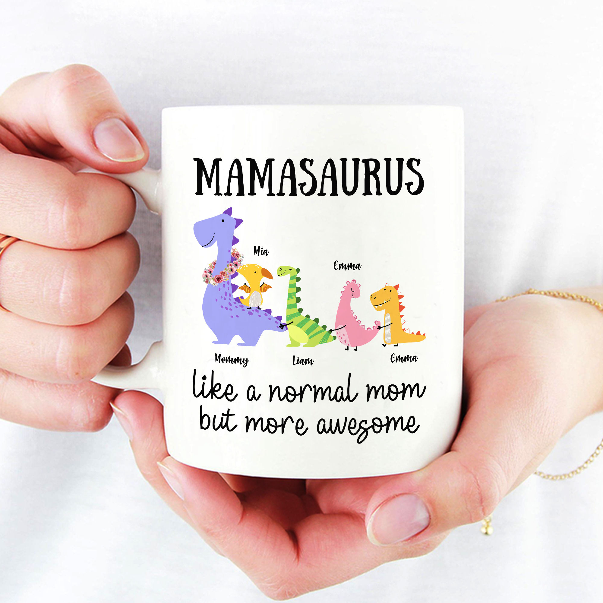 Mother's Day Gift - Mamasaurus like a nomal mom but more awesome ...