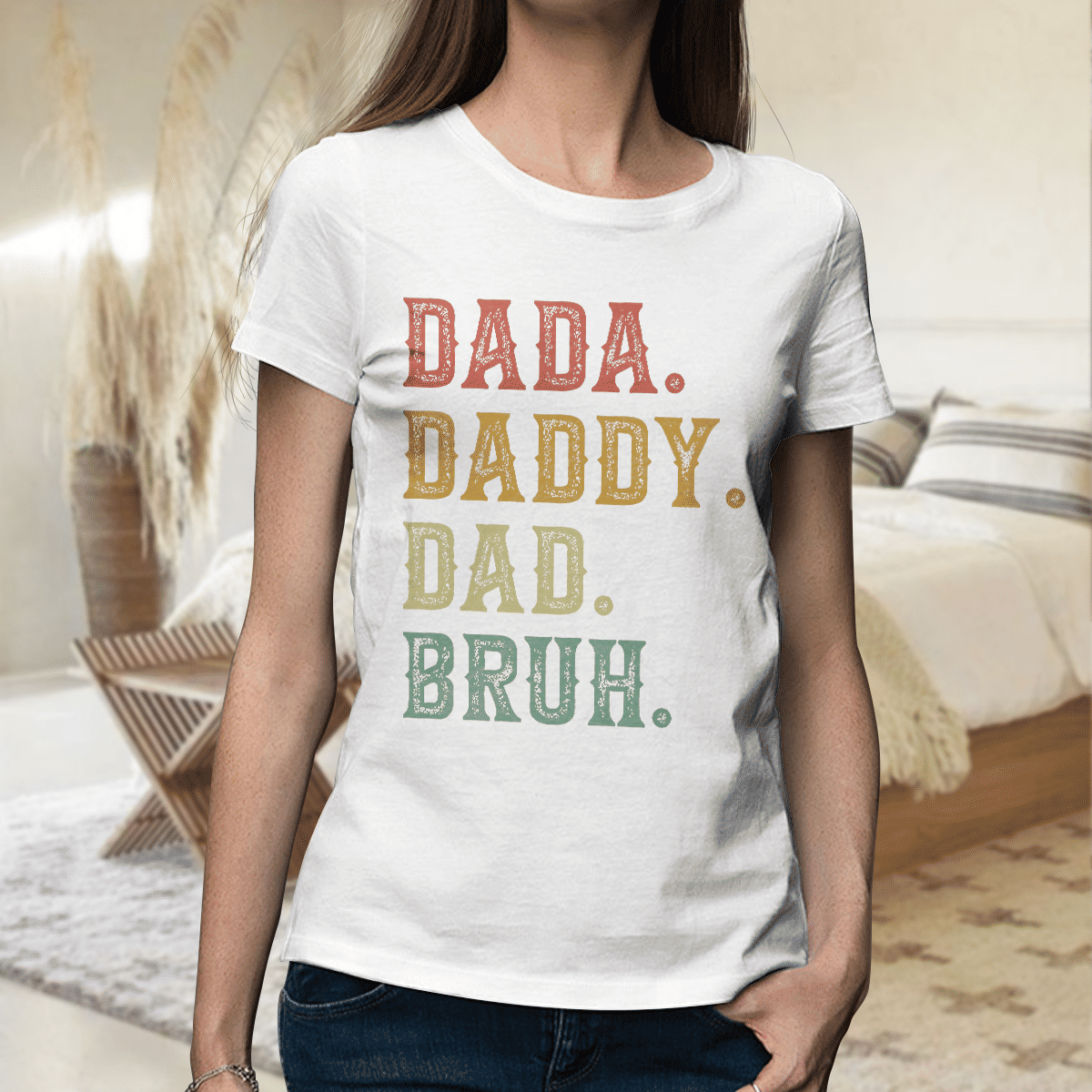 Father's Day - Dada Daddy Dad Bruh Shirt, Gift For Father Shirt, Love ...