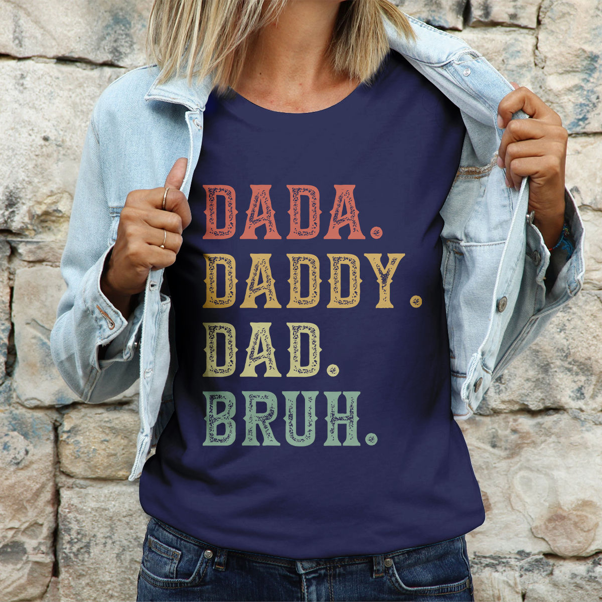 Father's Day - Dada Daddy Dad Bruh Shirt, Gift For Father Shirt, Love ...