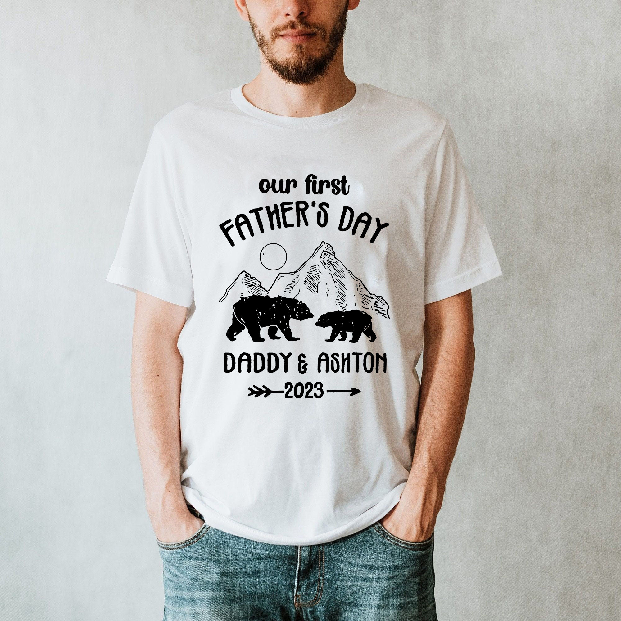 Father's Day Gifts - First Father's Day Daddy and Me Set, Bear First ...