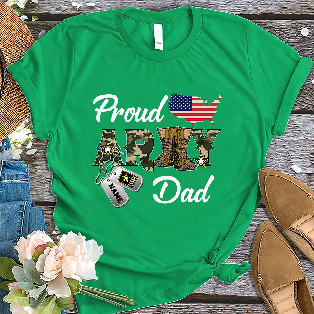 Father's Day - Proud Army Dad Shirt 29439