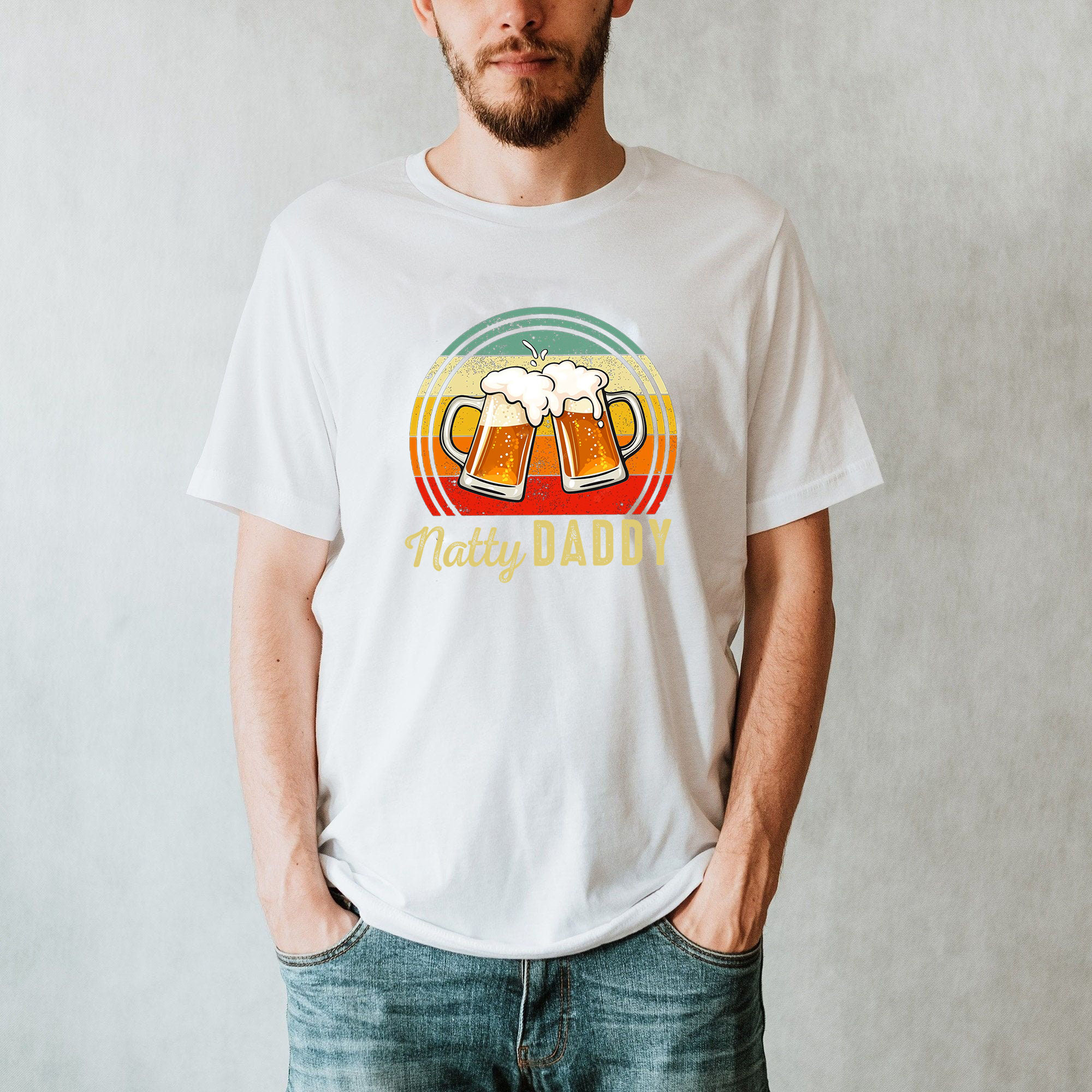 Father's Day 2023 - Natty Daddy Shirt, Beer Dad Shirt, Father's Day Shirt