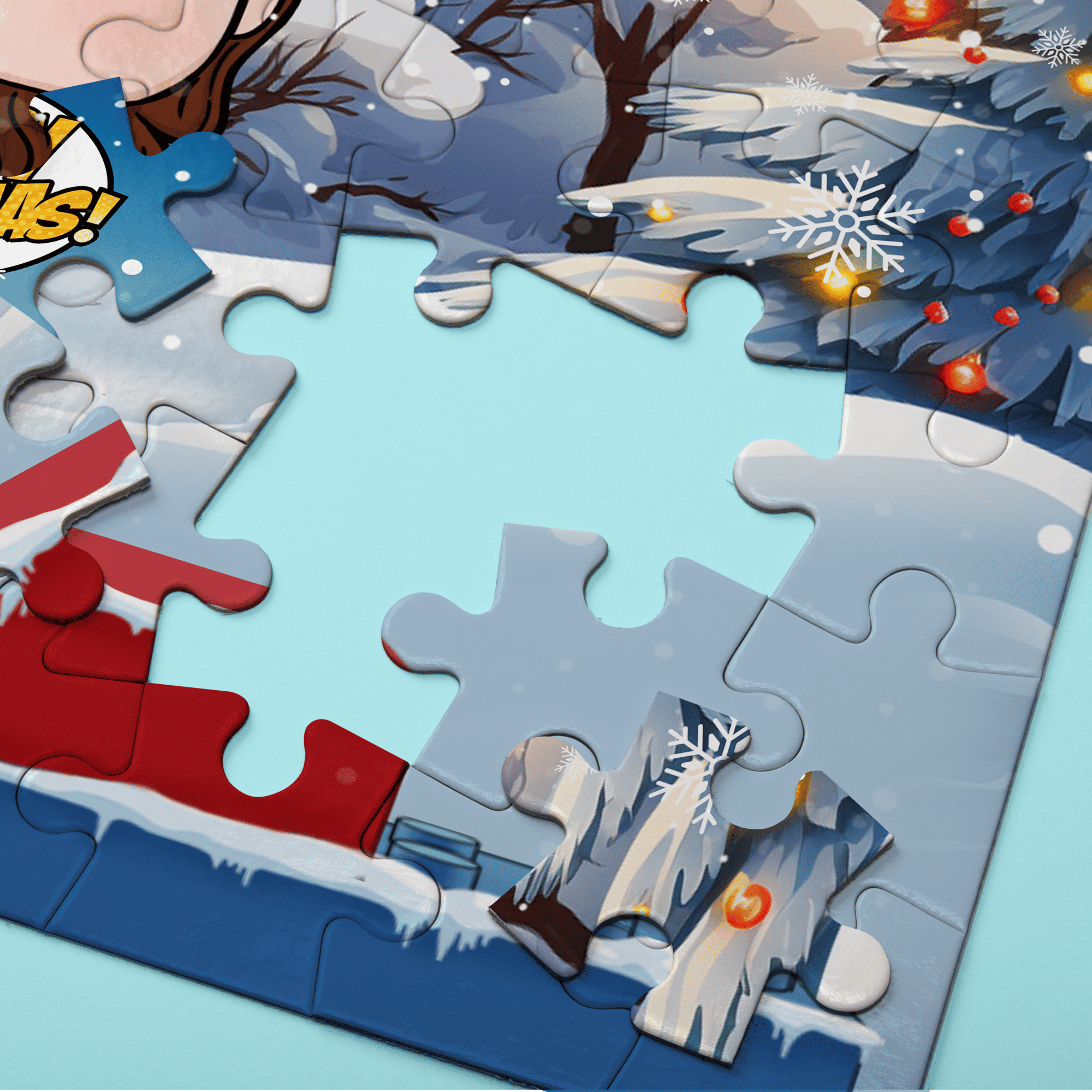 Jigsaw Puzzle For Couple - Together Since 2024 - Personalized Puzzle