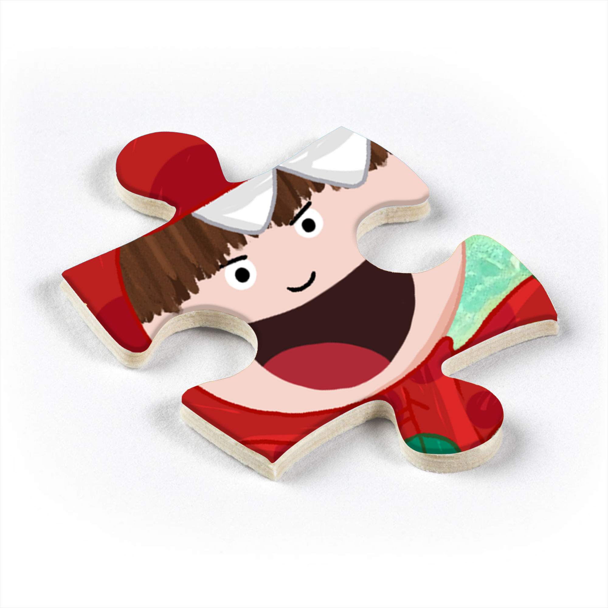 Jigsaw puzzle for Kids - Rawr! I'm A Dino Saurus - Personalized Puzzle